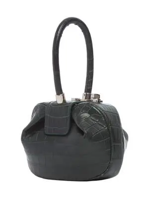 Gabriela Hearst Demi Bag In Crocodile Leather - Green