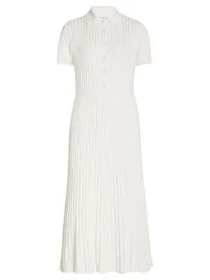 GABRIELA HEARST Amor Knit Midi Dress In Cashmere Silk