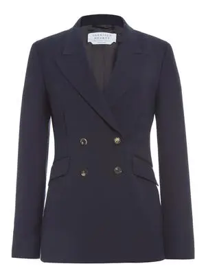 Gabriela Hearst Angela Wool Blazer - Dark Navy