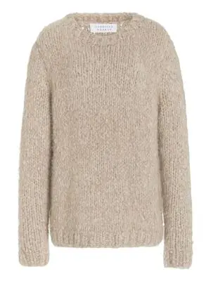 Gabriela Hearst Lawrence Knit Sweater - Oatmeal