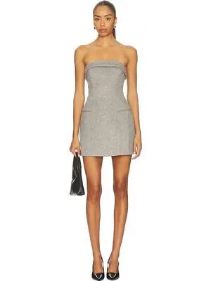LOVERS AND FRIENDS Evie Mini Dress - Grey Multi
