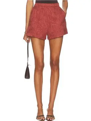 AMUR Kailana Raffia Shorts