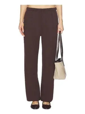 Eterne Boyfriend Pocket Sweatpant - Espresso