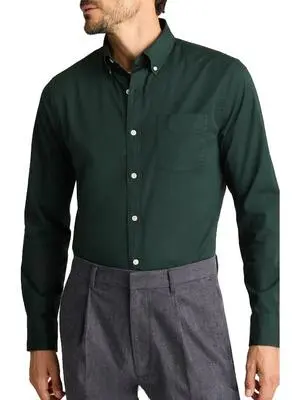 Bonobos Everyday Slim Fit Cotton Button-down Oxford Shirt - Scarab