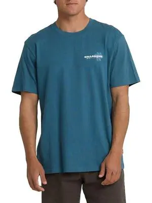 BILLABONG Single Fin Graphic T-shirt - Real Teal