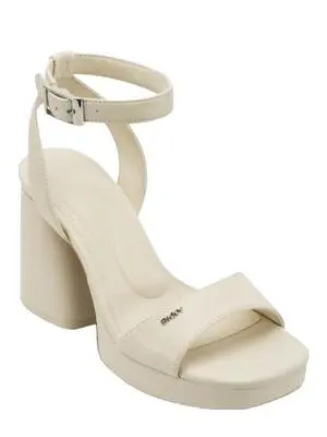 Dkny Scotia Ankle Strap Sandal Bone