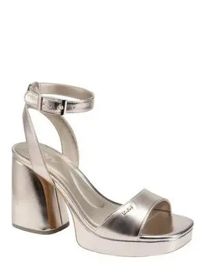 Dkny Scotia Ankle Strap Sandal Champagne