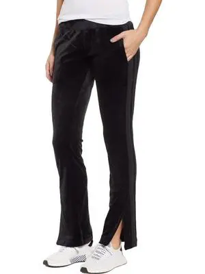 PAM & GELA Side Stripe Velvety Track Pants