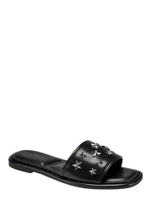 Dkny Badin Stars Slide Sandal - Black