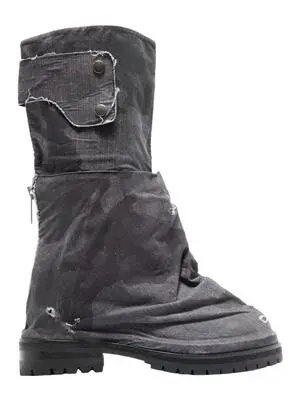 424 Dragonrider Biker Boots - Grey