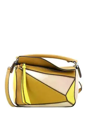 LOEWE Loewe Puzzle Leather Mini Crossbody Bag