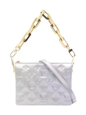 LOUIS VUITTON 2021-2025 Monogram Embossed Coussin Pm - Silver
