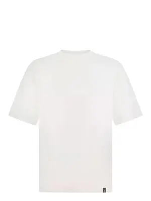 Boggi Milano Jersey Appliquéd T-shirt - White