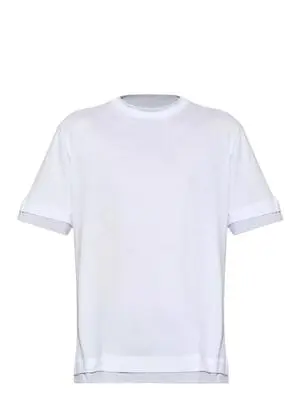 Eleventy Layered-effect T-shirt - White