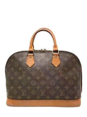 LOUIS VUITTON 1993 Monogram Alma Pm Handbag - Brown