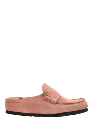 BIRKENSTOCK Naples Wrapped Suede Mules - Pink
