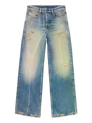 DIESEL 1996 D-sire Wide-leg Jeans - Blue