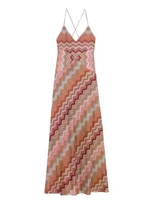Missoni Sleeveless Maxi Dress - Brown