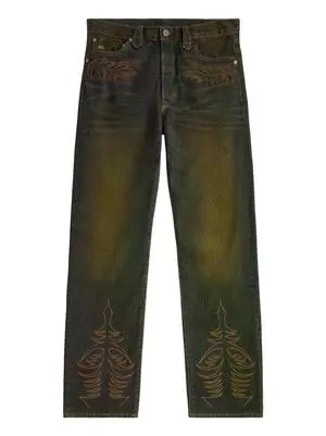 Ralph Lauren Embroidered Trousers - Blue