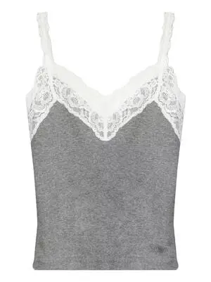 Vetements Laced Top - Grey