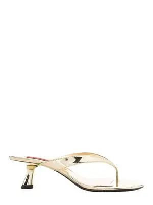 SIMONMILLER Thong Heel Sandals - Gold