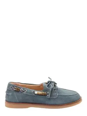 Pinko Lace-up Loafers - Blue
