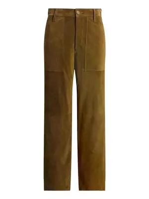 POLO RALPH LAUREN Suede Trousers