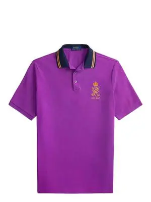 Polo Ralph Lauren Embroidered Polo Shirt - Purple