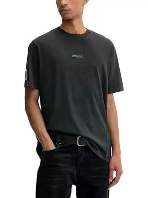 Iceberg Printed Short-sleeve T-shirt - Grey