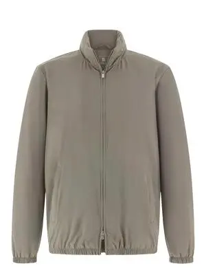 Boggi Milano Zip-fastening Technical Bomber Jacket - Grey