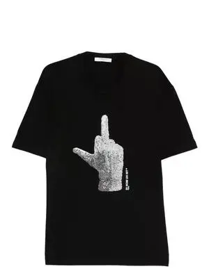IH NOM UH NIT Diamond Glove Hotfix T-shirt - Black