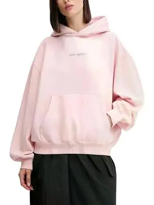 P.E Nation Logo-print Hoodie - Pink