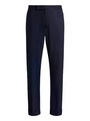Polo Ralph Lauren Chester Pinstriped Trousers - Blue