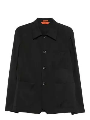 Barena Venezia Button-down Overshirt - Black