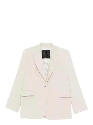 Pinko Single-button Blazer - Neutrals