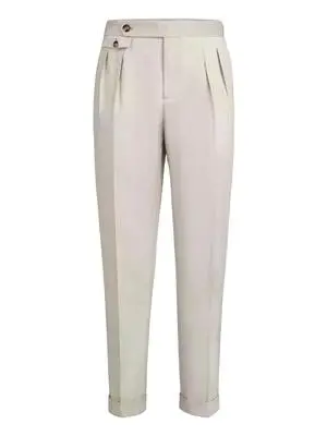 Brunello Cucinelli Double-pleat Trousers - Neutrals