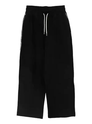 Varley Brushed Rib Straight Leg Trousers - Black