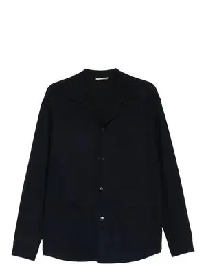 Canali Button-up Jacket - Blue