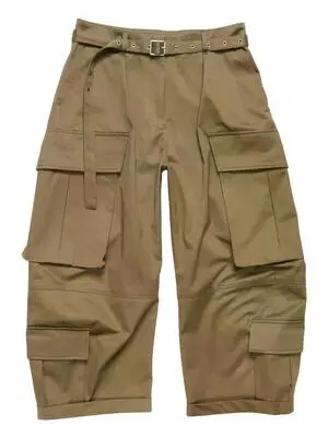 Acne Studios Cargo Belted Trousers - Brown