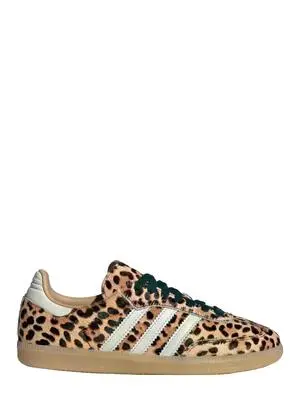 Adidas Samba Og Leopard-print Sneakers - Brown