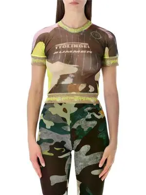 Ottolinger Camouflage T-shirt - Brown