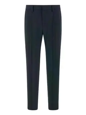 Boggi Milano Belt-loops Trousers - Blue