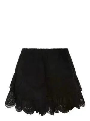 MARANT ETOILE Jocadia Floral-Lace Shorts