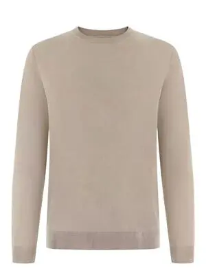 Boggi Milano Crew Neck Knitwear - Neutrals