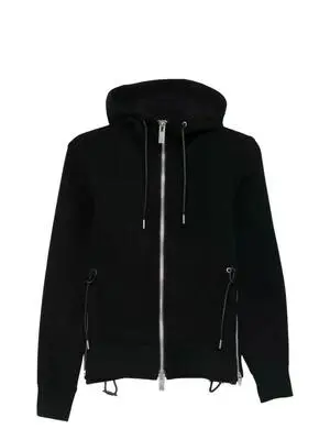 Sacai Sponge Sweat Hoodie - Black