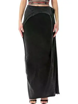 Ottolinger Slitted Maxi Skirt - Grey
