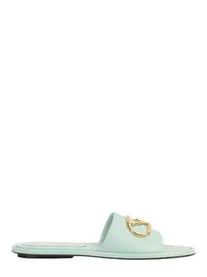 SERGIO ROSSI Surge Flat Sandals - Blue