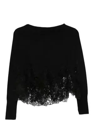 ERMANNO SCERVINO Lace-Detail Sweater