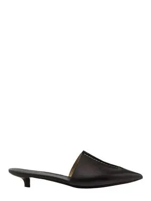 MARSÈLL Spino Stitching Pointed Mules