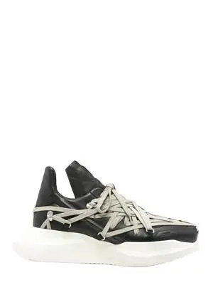 Rick Owens Lace-up Sneakers - Black